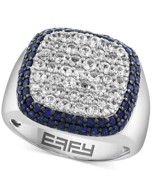 Effy Effy White Zircon (1-7/8 Ct. T.w. in Blue for Men | Lyst
