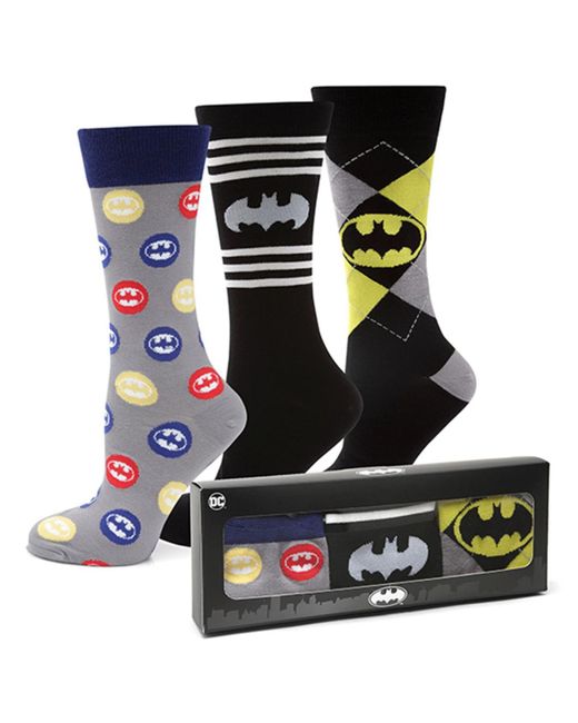 Dc Comics Batman Sock Gift Set in Black for Men | Lyst