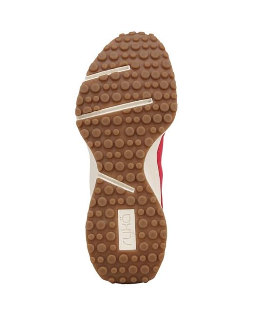 Ryka Jog On Slip On Bungee Sneakers in Red | Lyst