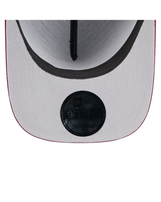 Ktz Black Navy Washington Commanders 2025 Nfl Draft A Frame 9fifty Snapback Hat For Men Lyst