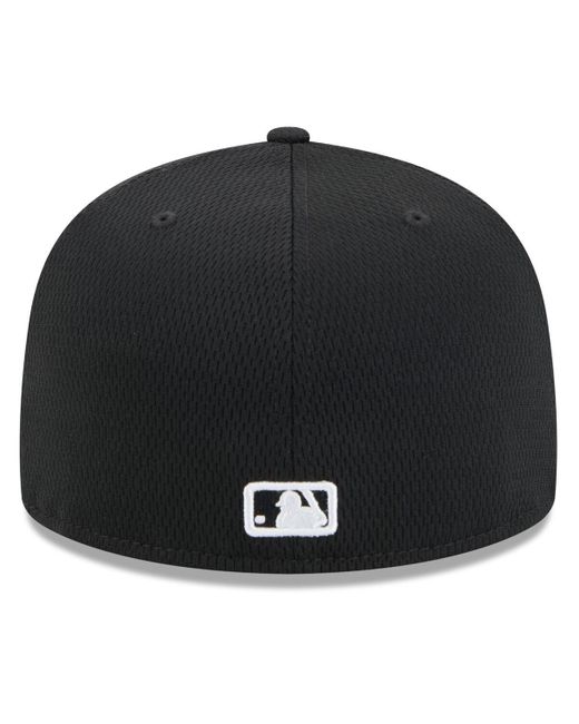 KTZ Texas Rangers 2025 Mlb Clubhouse 59fifty Fitted Hat in Black for ...