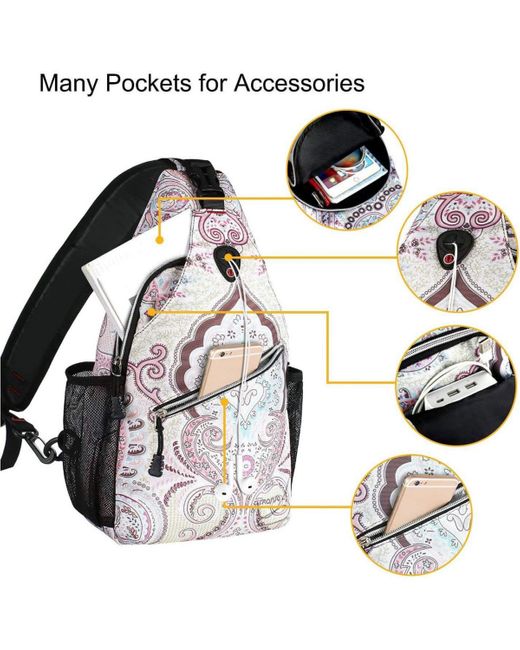 Mosiso National Style Sling Backpack | Lyst