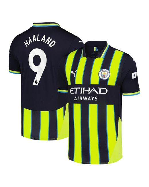 PUMA Erling Haaland Manchester City 2024/25 Away Replica Player Jersey ...