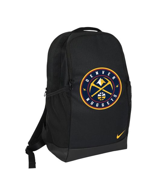 Nike Denver nuggets Brasilia Backpack in Black | Lyst