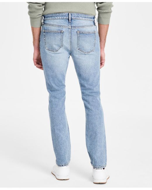 Sun & Stone Sun + Stone Regular-fit Ryder Tapered Jeans in Blue for Men ...