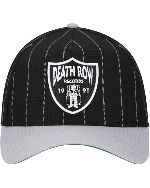 Lids Death Row Records A-frame Pin Stripe Adjustable Hat in Black for ...