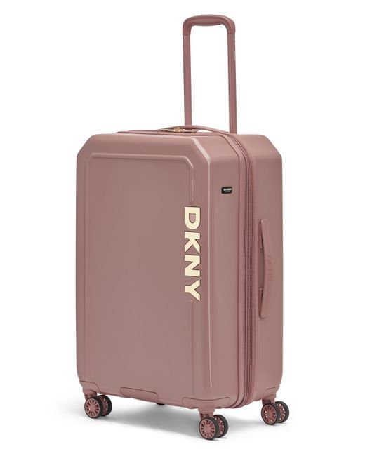 DKNY Clean Cut 25" Upright luggage in Pink | Lyst