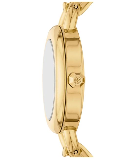 Tory Burch The Kira -tone Stainless Steel Bangle Bracelet Watch 27mm ...