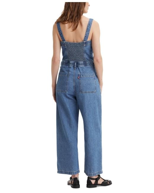 Levi's Drea Denim Jumpsuit in Blue | Lyst