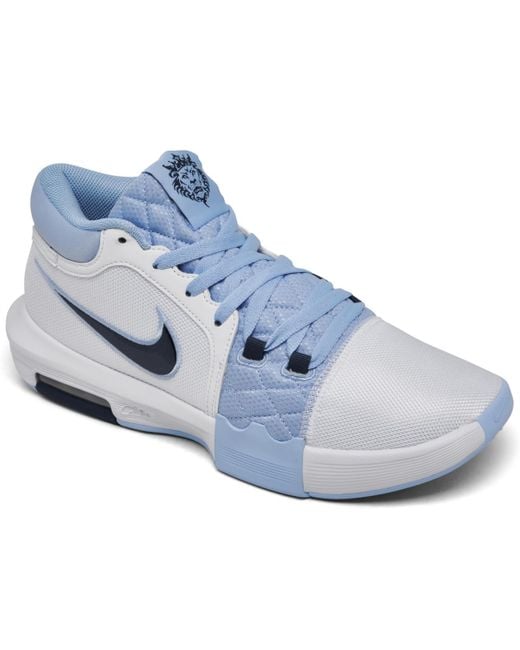 Nike Lebron Witness 8 Basketball Sneakers From Finish Line in Blue for ...