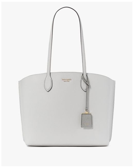 Kate Spade Suite Medium Tote Bag in White | Lyst