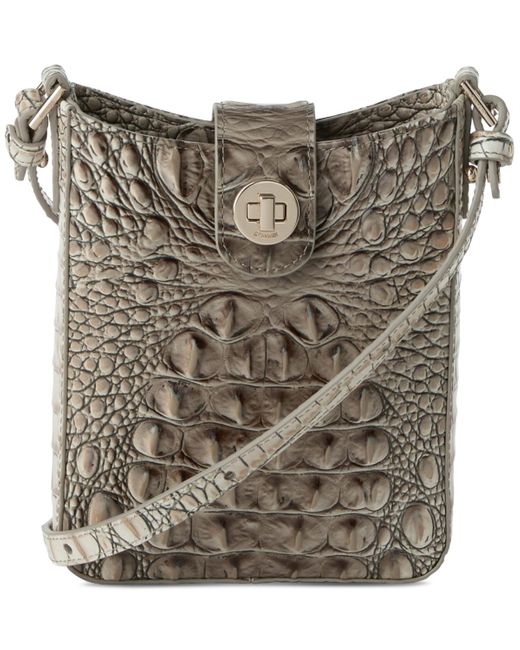 Brahmin Marley Ombre Melbourne Small Crossbody in Gray | Lyst