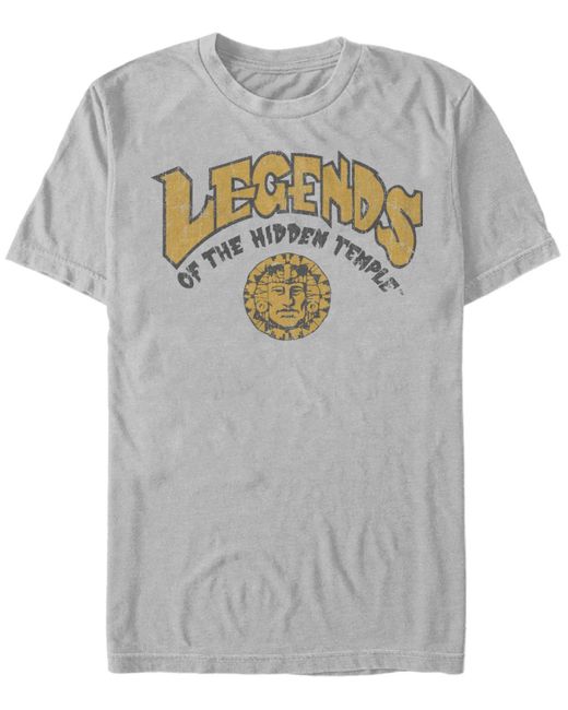 Fifth Sun Nickelodeon Legends Of The Hidden Temple Retro Logo Short ...