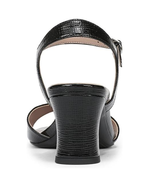 Naturalizer Nyla Strappy Sandals in Black | Lyst