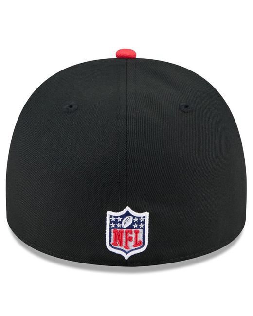KTZ Black/red Houston Texans 2025 Nfl Draft On Stage A-frame 59fifty ...