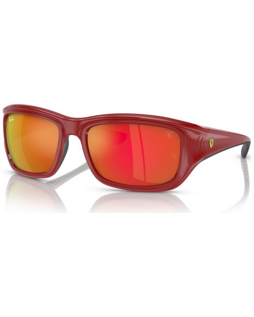 Ray-Ban Sunglasses in Red for Men | Lyst