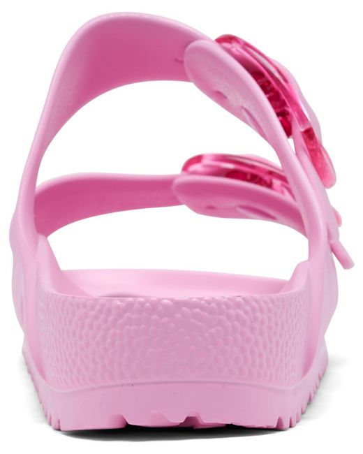Birkenstock Arizona Big Buckle Eva Sandals From Finish Line in Pink | Lyst