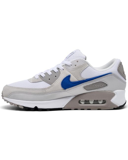 Nike Air Max 90 Casual Sneakers From Finish Line in White for Men | Lyst