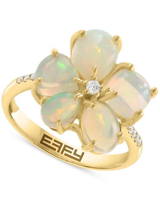 Effy Effy Ethiopian & Diamond (1/4 Ct. T.w. in Metallic | Lyst