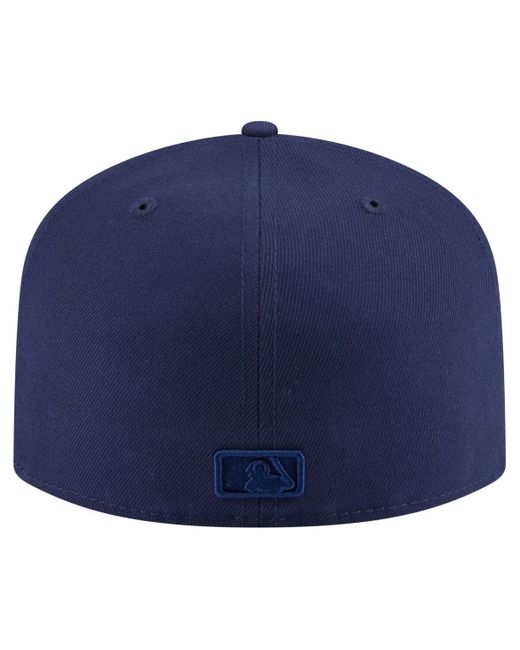 KTZ Milwaukee Brewers Color Pack A-frame 59fifty Fitted Hat in Blue for ...