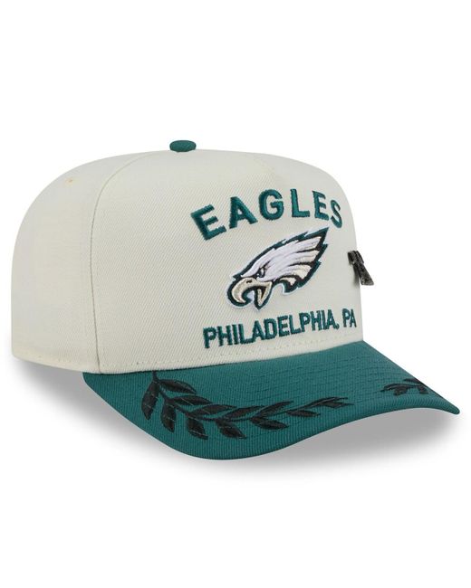 KTZ Cream/midnight Green Philadelphia Eagles 2025 Nfl Draft A-frame ...