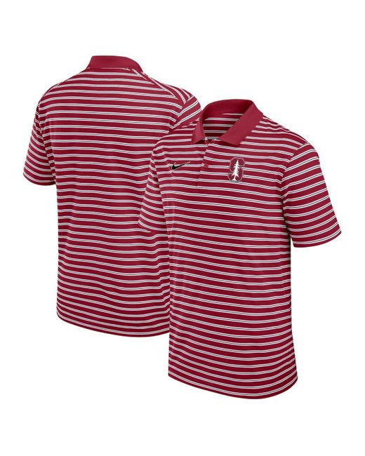 Nike Cardinal/white Stanford Cardinal Primetime Victory Striped ...