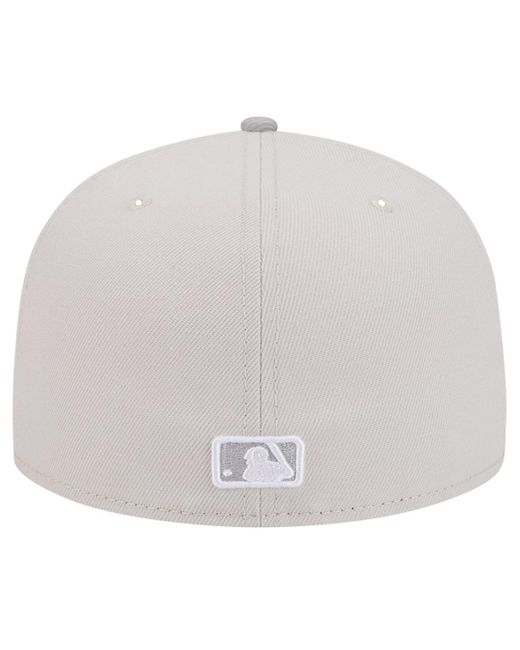 KTZ Detroit Tigers Two-tone Color Pack 59fifty Fitted Hat in White for ...
