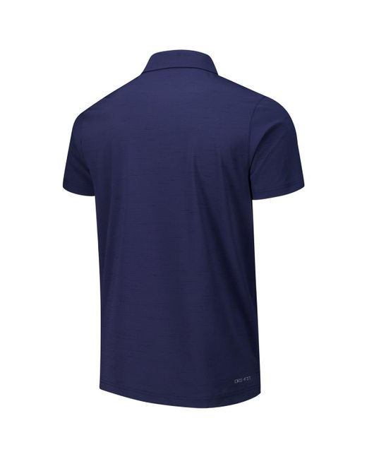 Nike Team Usa Woven Performance Polo in Blue for Men | Lyst