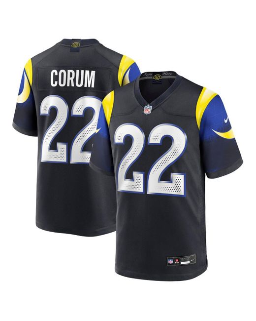 Nike Kyren Williams Midnight Blue Los Angeles Rams 2025 Rivalries ...