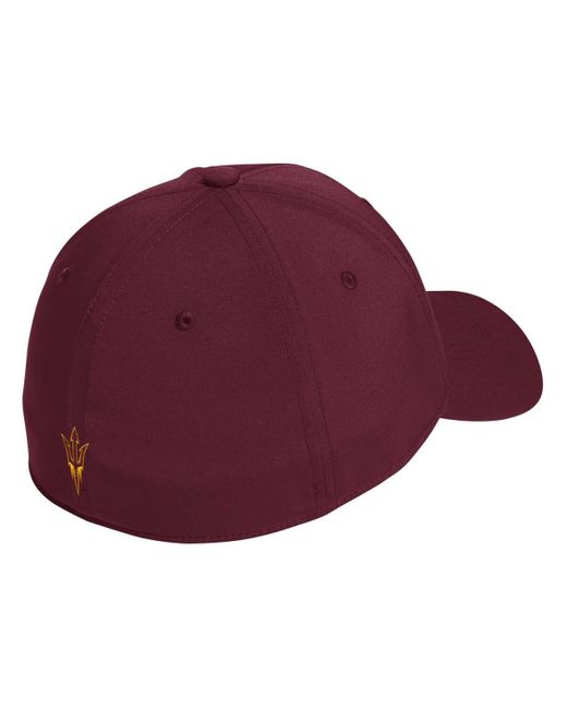 adidas Arizona State Sun Devils Locker Room Logo Flex Hat in Purple for ...