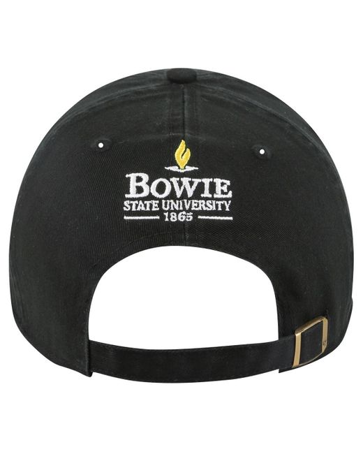 '47 Bowie State Bulldogs Side Back Clean Up Adjustable Hat in Black for ...