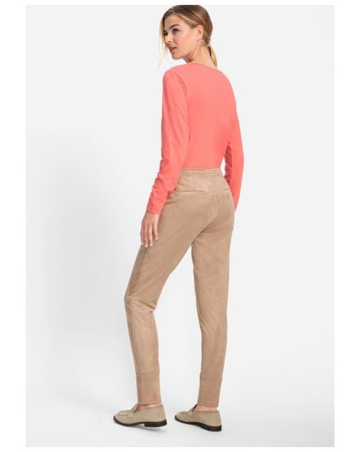 Olsen Lisa Fit Straight Leg Corduroy Pant | Lyst