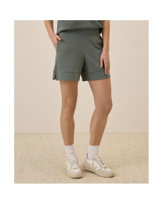 Pact Organic Cotton Airplane Pull On Short in Natural | Lyst