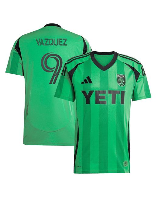 adidas Brandon Vazquez Austin Fc 2025 The Heartbeat Kit Replica Player ...
