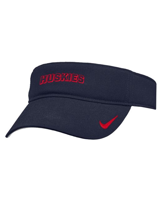 Nike Uconn Huskies 2025 On-field Ace Performance Adjustable Visor Hat ...