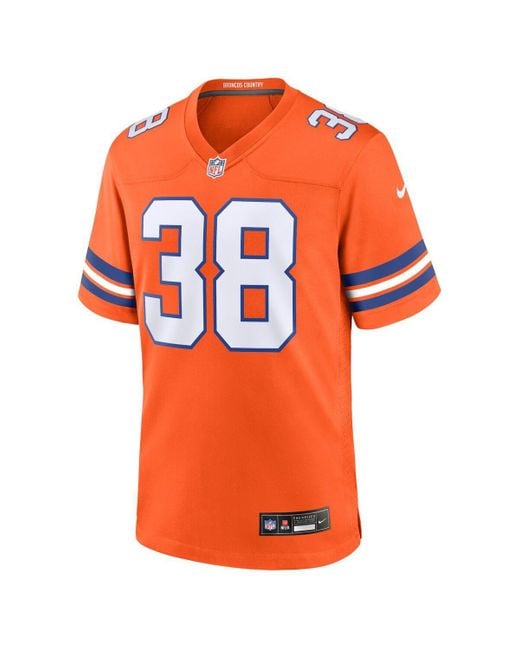 Nike Jaleel Mclaughlin Denver Broncos Mile High Collection 1977 ...