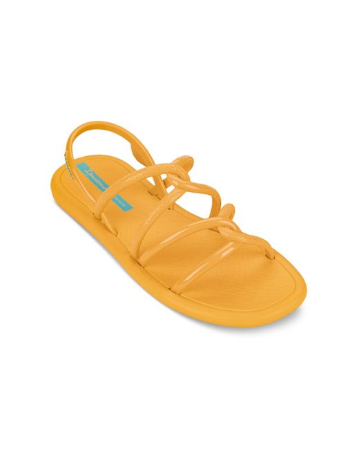 Ipanema X Shakira Meu Sol Sandal Ad Strappy Sandals in Yellow | Lyst