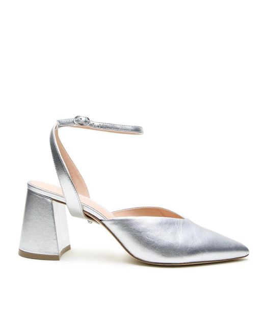 Alterre Marilyn Customizable V Mule in White | Lyst