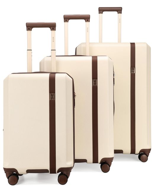 Elle Luxe Journey 3-piece Expandable Retro Spinner luggage Set in ...