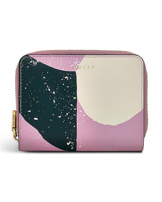 Radley Gallery Road Soft Geo Bifold Wallet in Blue | Lyst