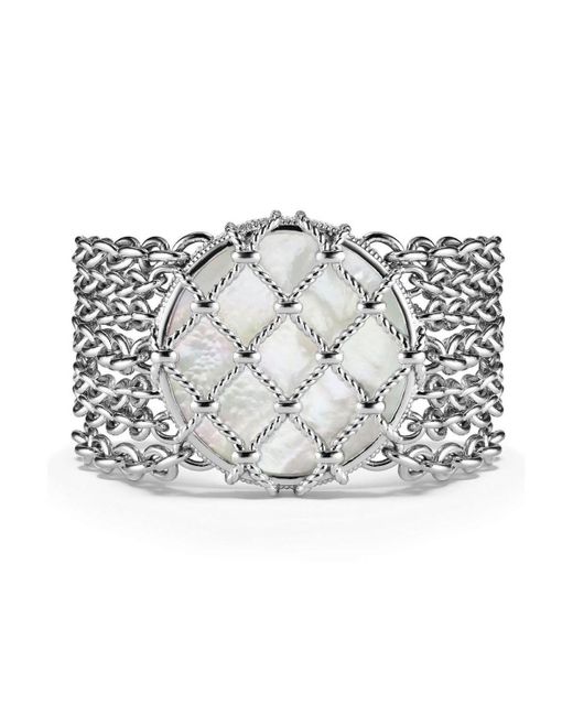Judith Ripka Isola Multi Chain Bracelet in Metallic | Lyst