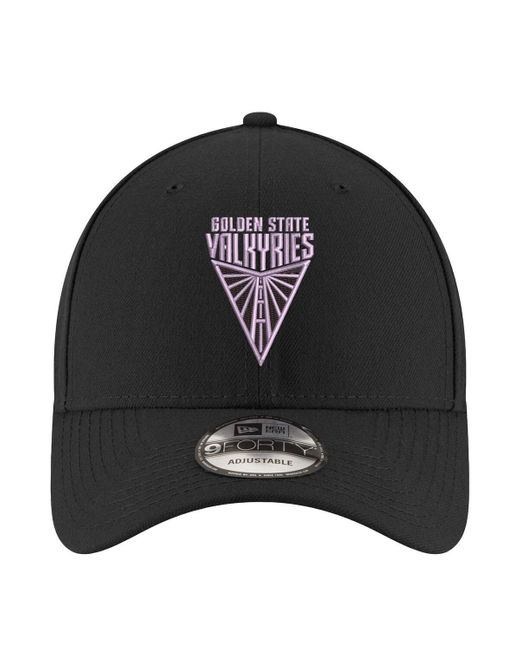 KTZ And Golden State Valkyries Logo 9forty Adjustable Hat in Black | Lyst