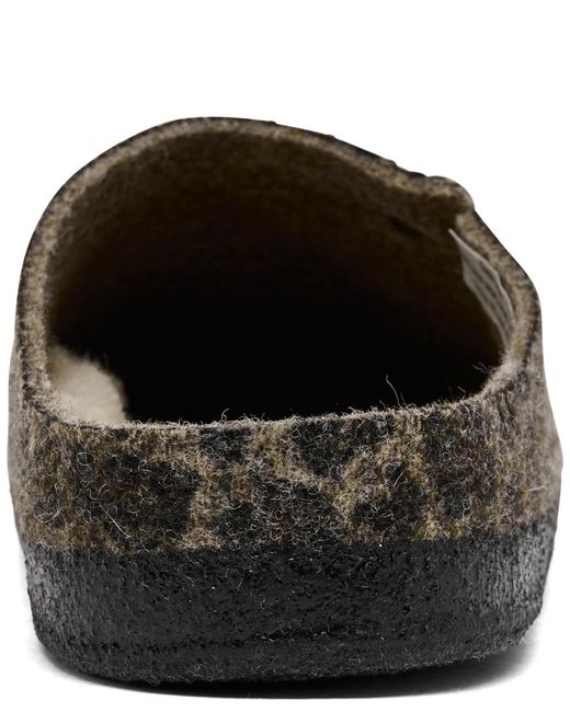 Birkenstock Zermatt Shearling Clog Slippers From Finish Line in Brown ...