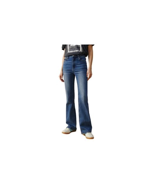 Hey Joanie Barbara High Rise Bootcut Jeans in Blue | Lyst
