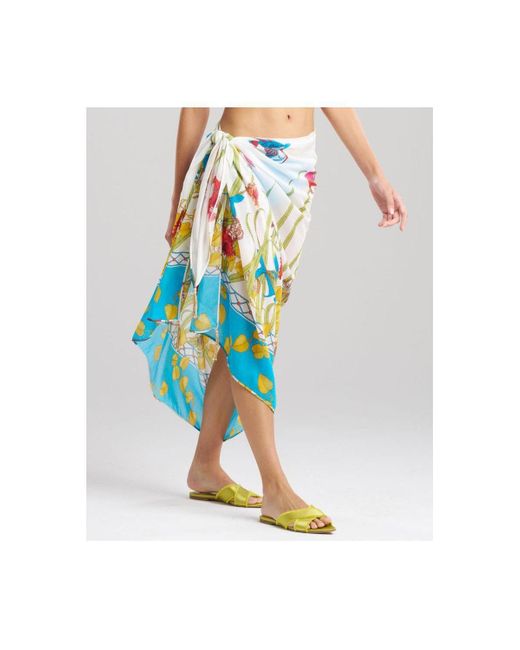 Natori Aquatic Pareo in White | Lyst