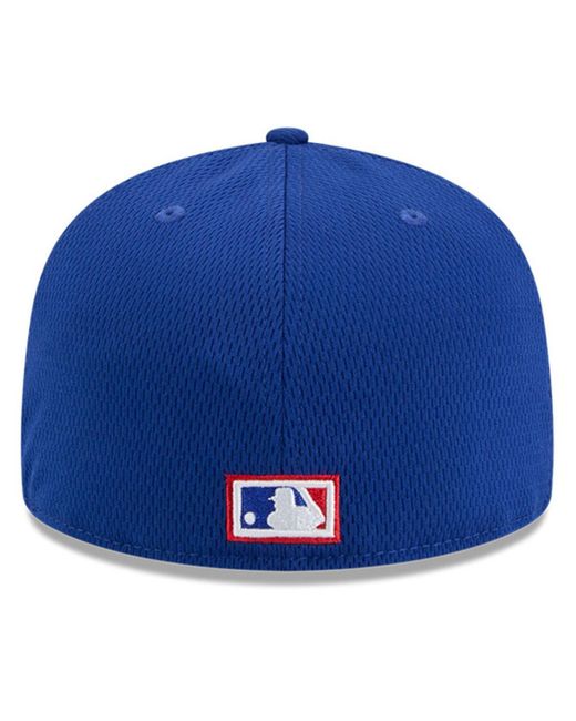 KTZ Atlanta Braves 2025 Mlb Clubhouse 59fifty Fitted Hat in Blue for ...