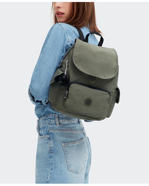 Kipling City Small Backpack in Gray | Lyst