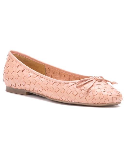 Vintage Foundry Mina Ballet Flats In Pink Lyst
