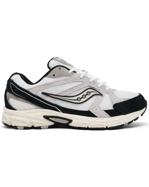 Saucony And Ride Millennium Casual Sneakers From Finish Line in White ...