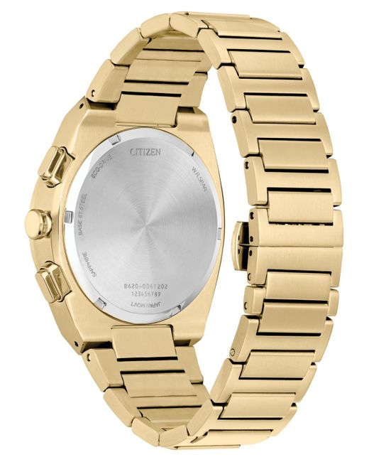 Citizen Eco-drive Chronograph Modern Axiom Stainless Steel Bracelet ...